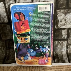 Disney | Other | New Original Seal Walt Disney Classic Aladdin Black ...